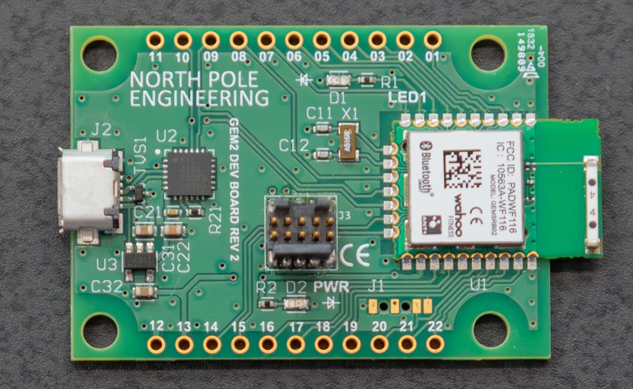 GEM2 Development Board – North Pole Engineering